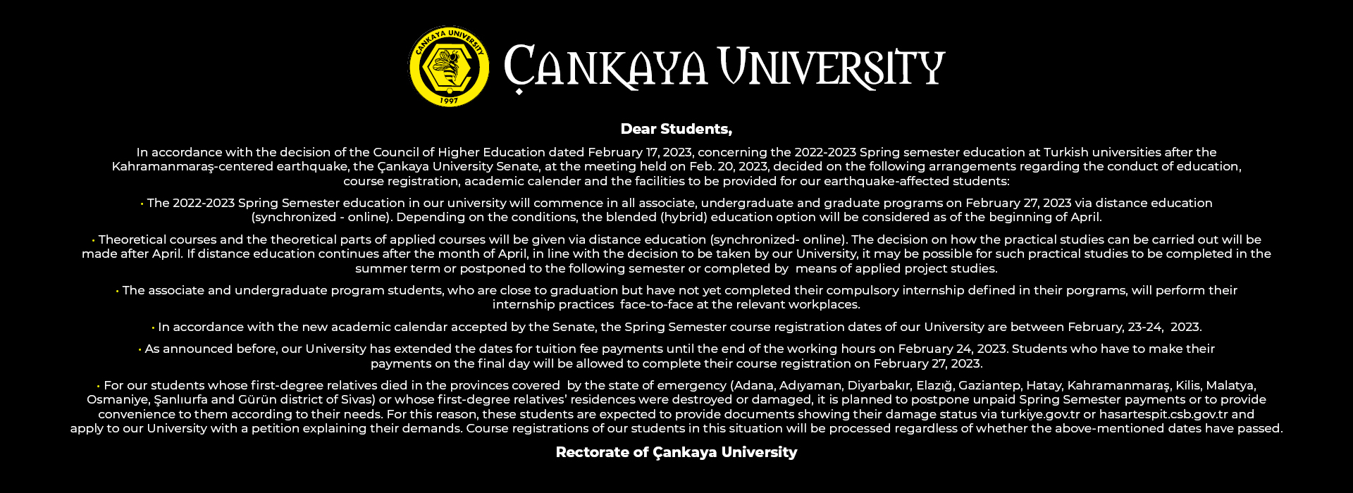 Çankaya University